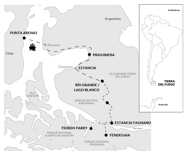 Un Viaje a Tierra del Fuego - 7 días explorando una isla remota.